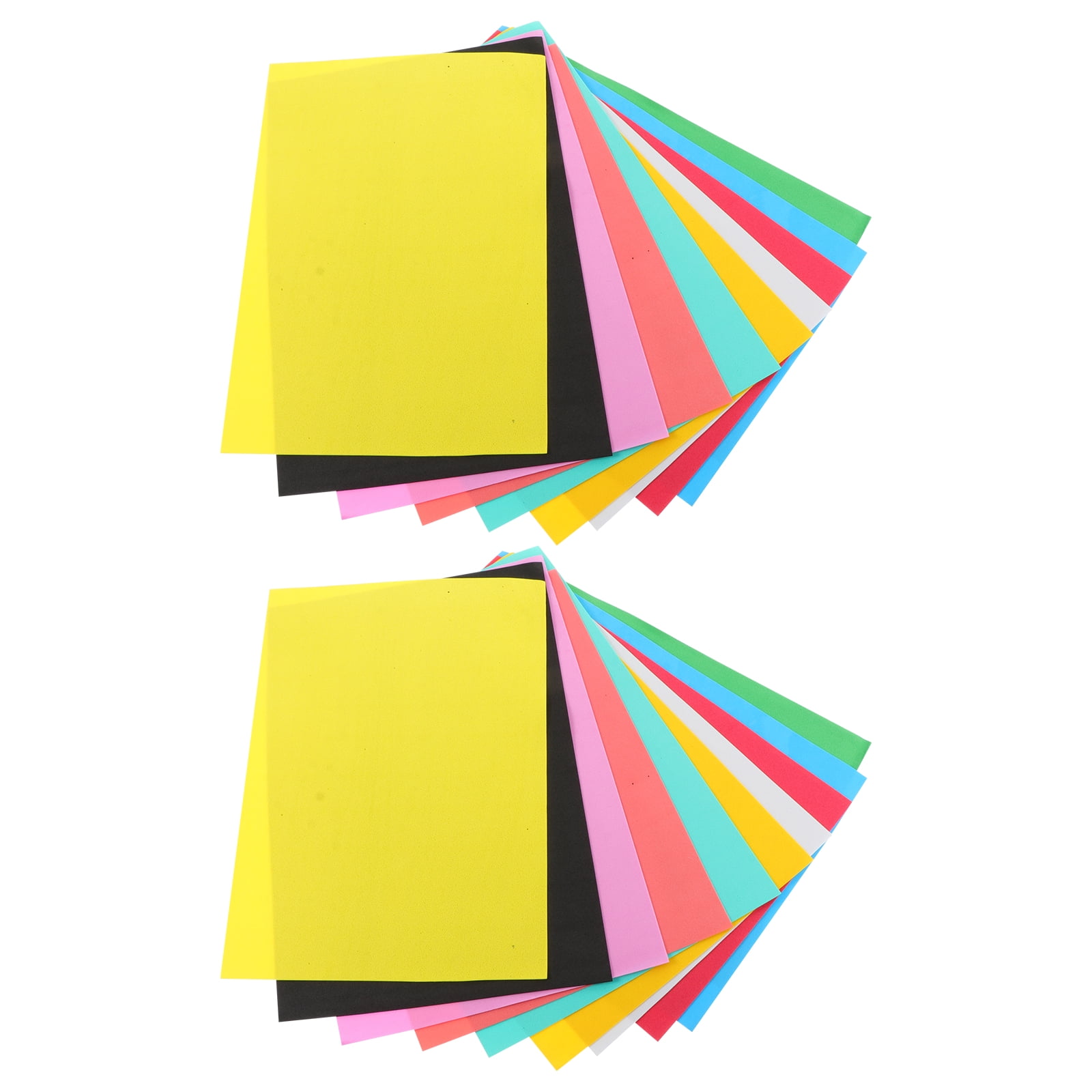 30 Sheets Handmade Sponge Paper Craft Foams for DIY Folding Projects ...