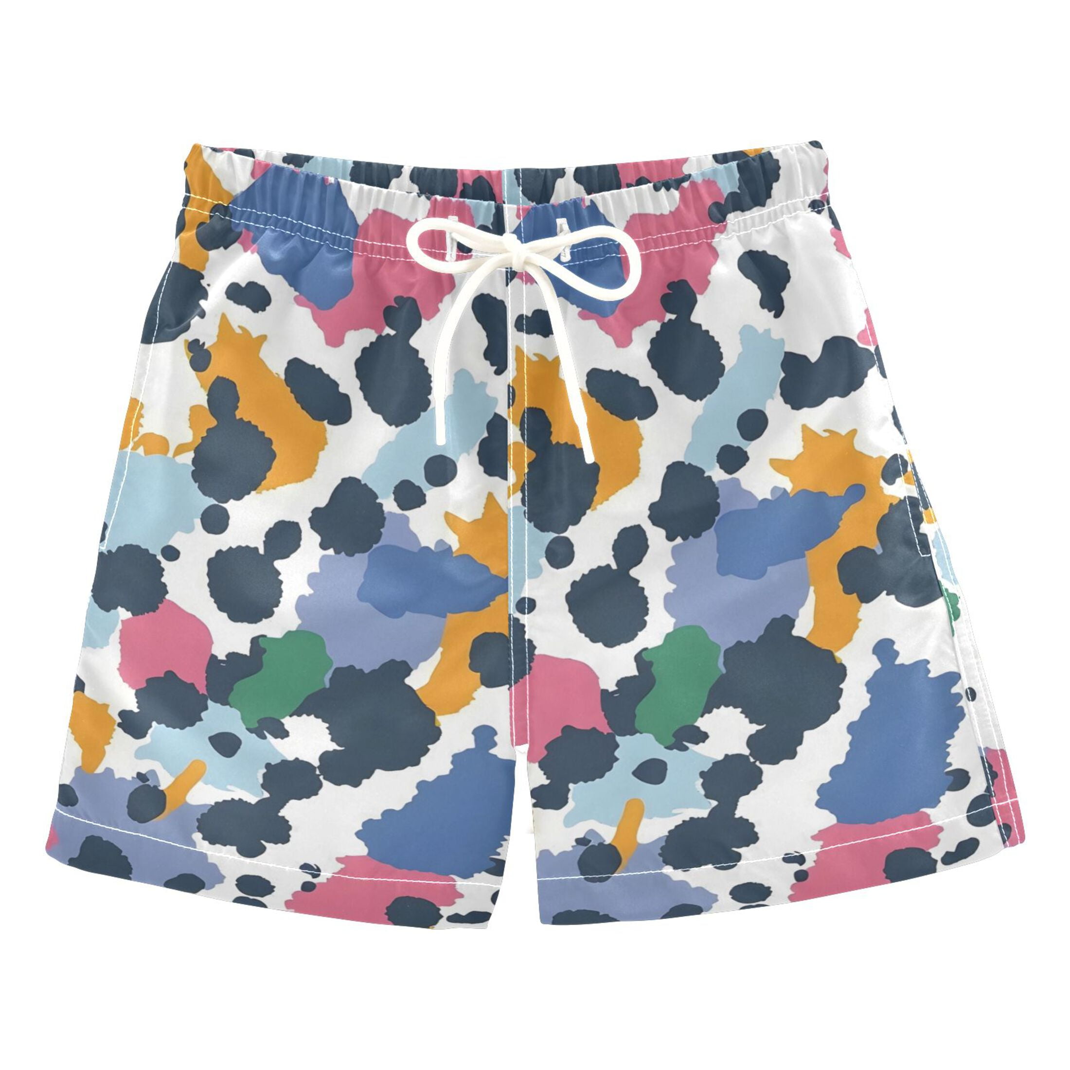 Colored Spots Boys' Swim Trunks Board Shorts Beach Pants Bathing ...