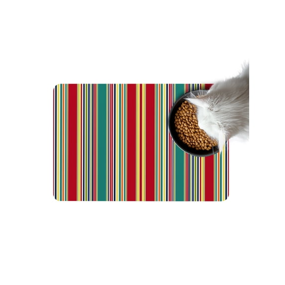 Colored Stripes Doormat Non Slip Diatomaceous Earth Door Mat Absorbent ...