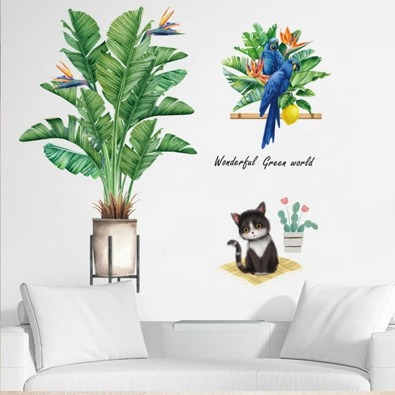 Colored Sunflower Window Stickers Spring Summer Window Stickers ...