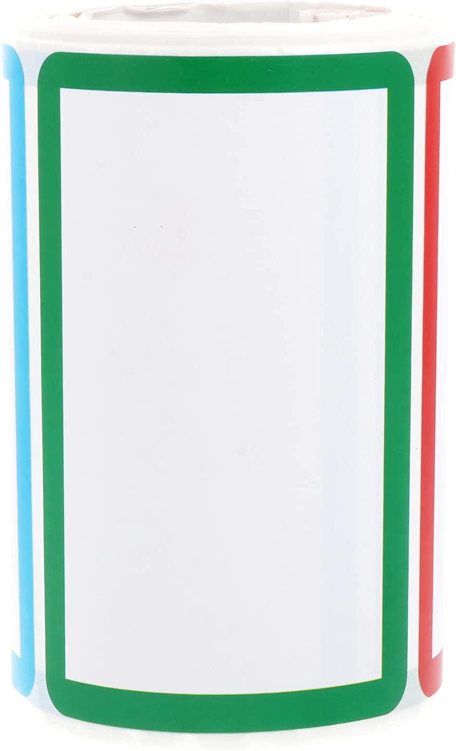 Color Stickers Label Stickers Multi- Colors Plain Name Tag Label Self ...