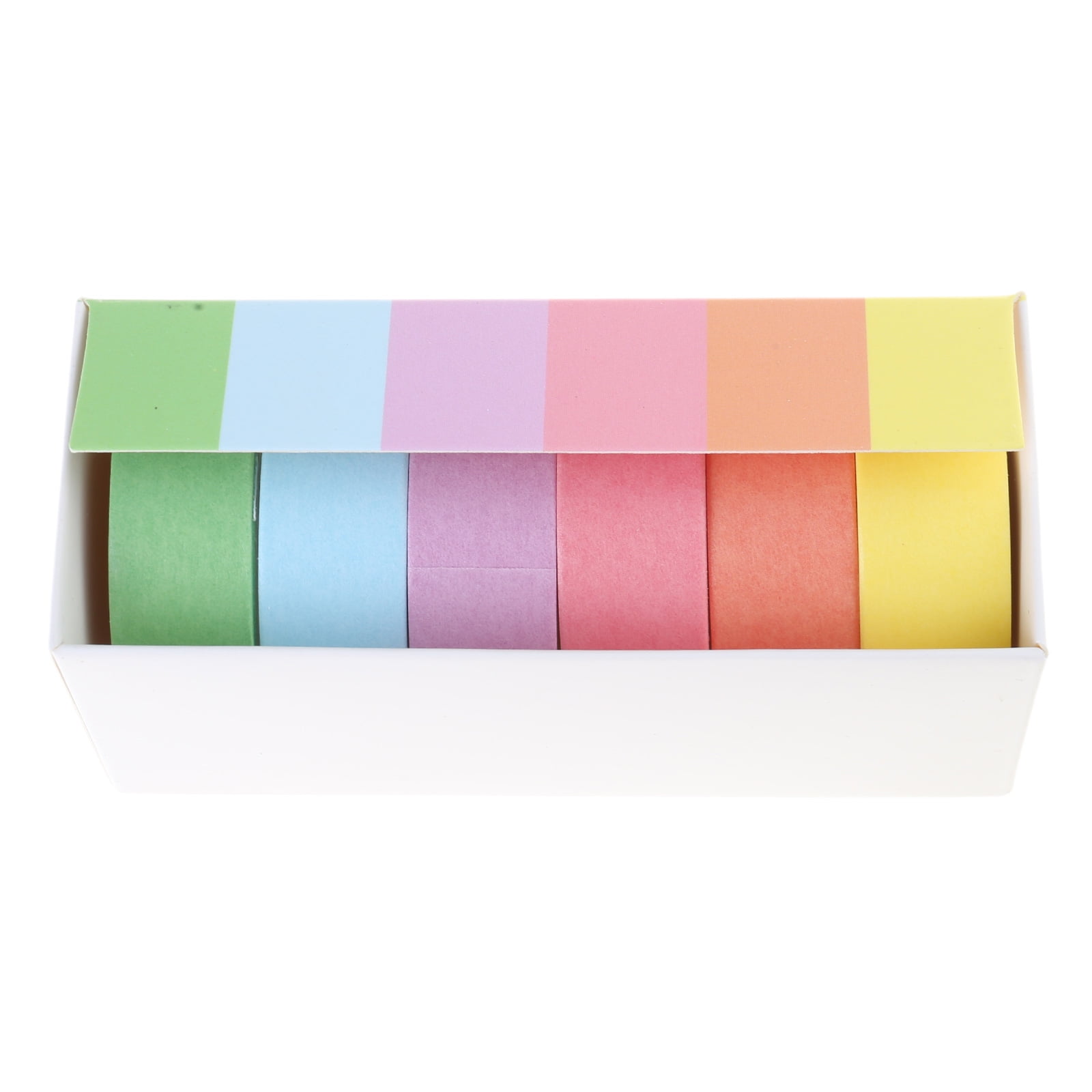 Colored Tape Sticky Note Marking Sticker Highlighter Tape Removable ...