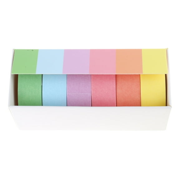 Colored Tape Sticky Note Marking Sticker Highlighter Tape Removable ...