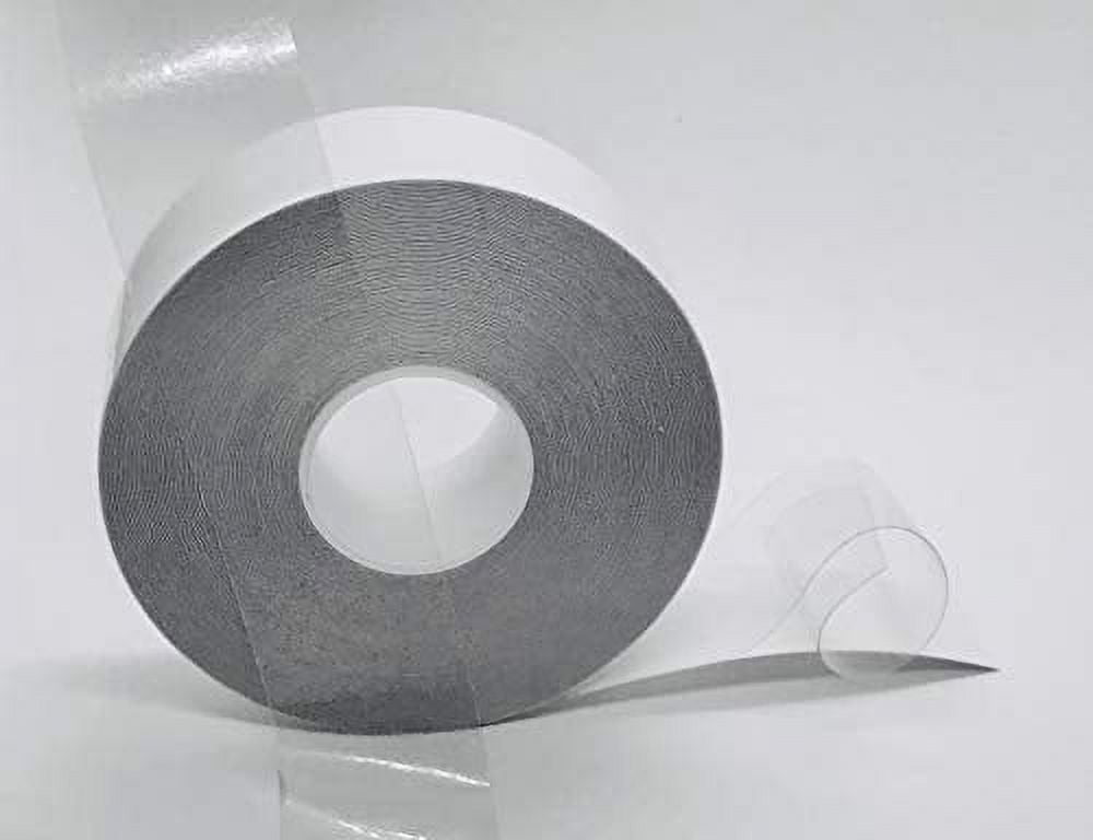 Colored Transparent Tape with Sticky Adhesive (Gold, 6 inch x 25 feet ...