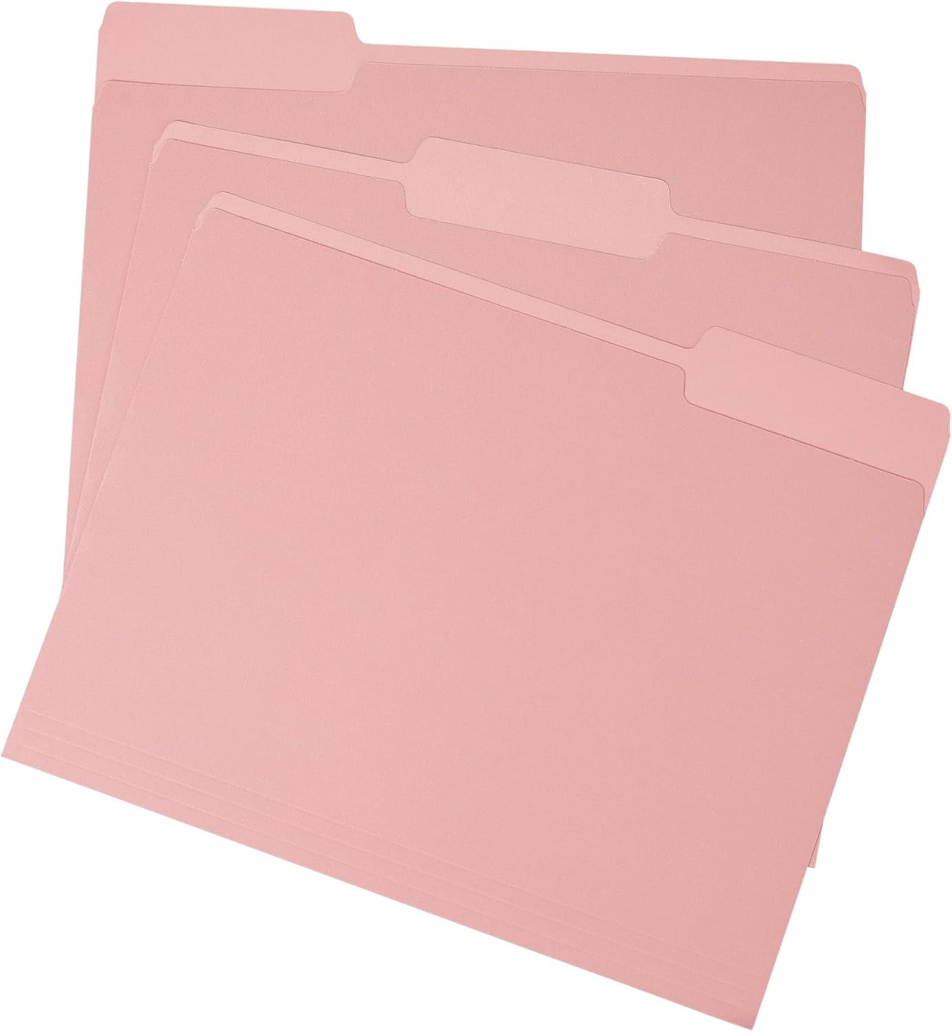 Colored Two Tone File Folders,18 Pack Manilla Folders 8.5 x 11,Office ...