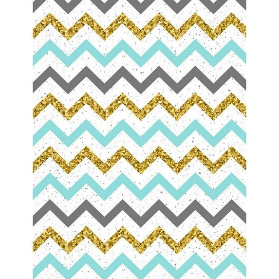 Colored Wave Photography Backdrop Vinyl Cloth Computer Printed ...