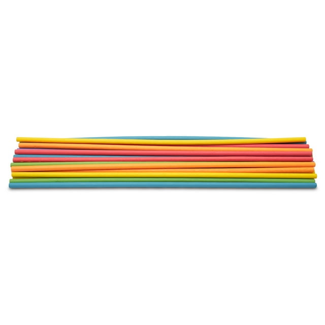 Colored Wooden Dowels, 12 Inch, 3/16 Inch Thick, Pack of 30 Assorted ...
