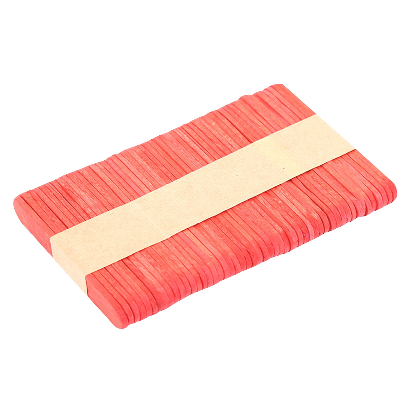 Colored Wooden Long Craft Sticks, Rainbow Popsicle Stick, Arts and ...