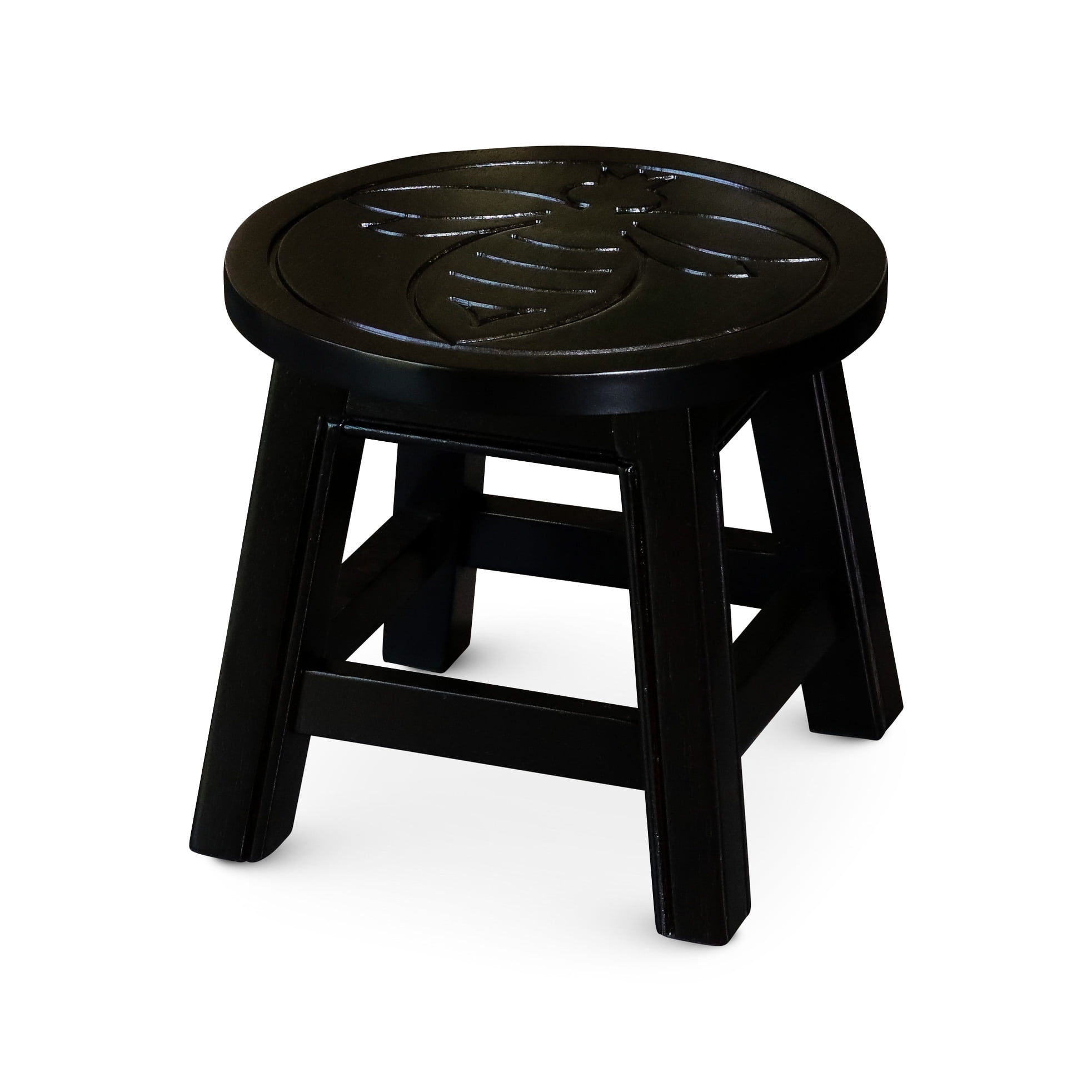 Colored Wooden Stool, Queen Bee Accent - And Functional For Various ...