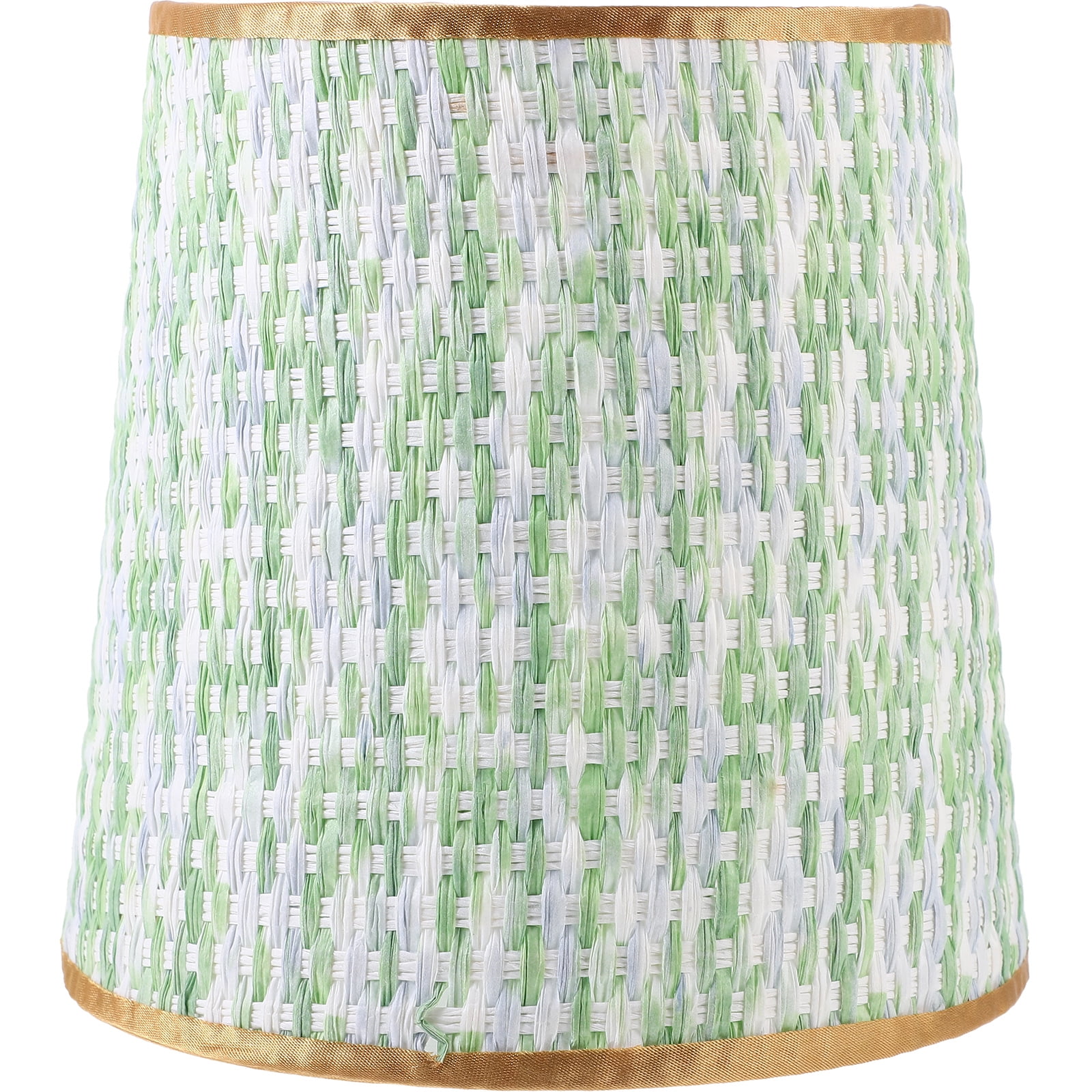 Colored Woven Lamp Shade Household Light Bulb Cover Table Cane ...
