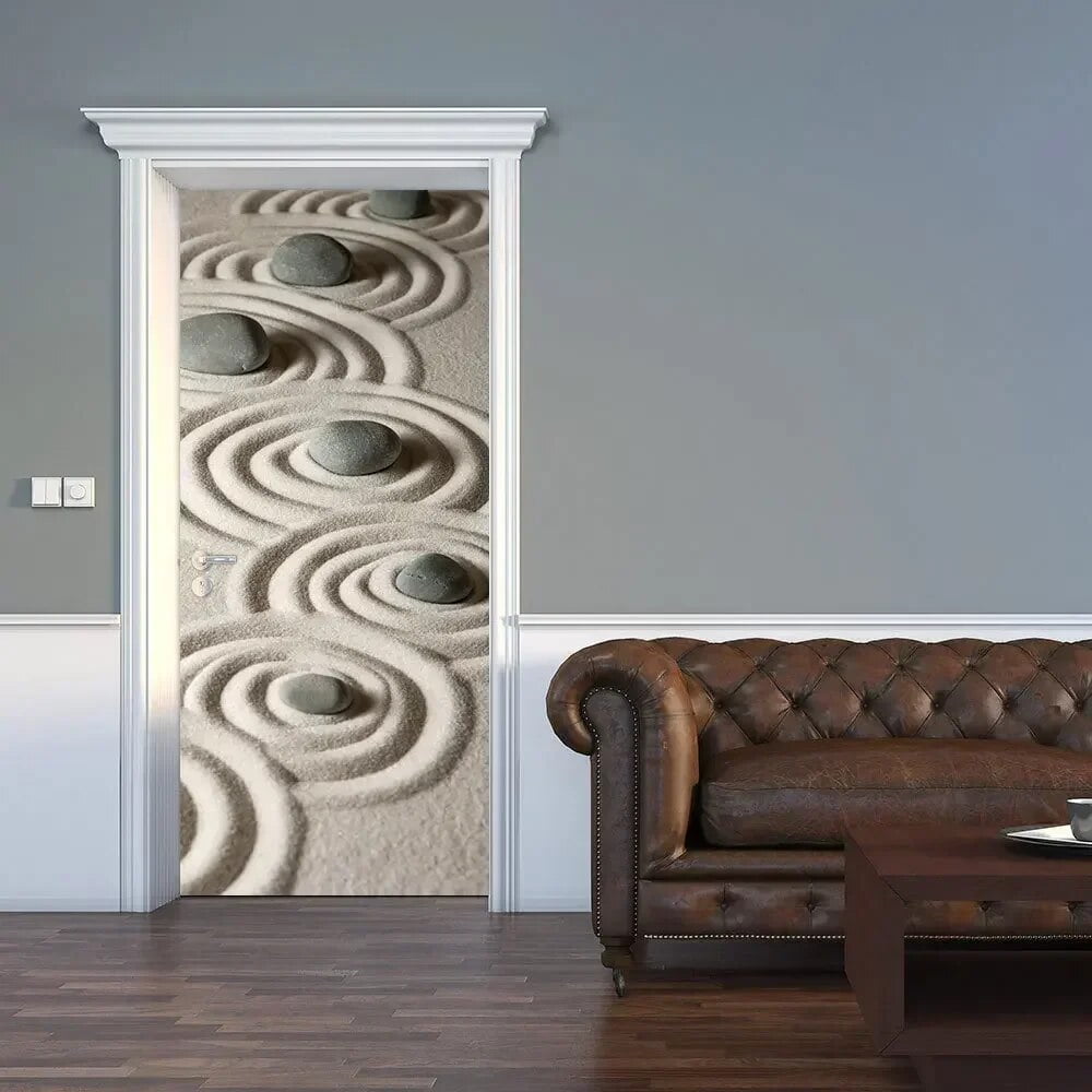 Colored candy door stickers Sweet lollipop wallpaper Decals Self ...