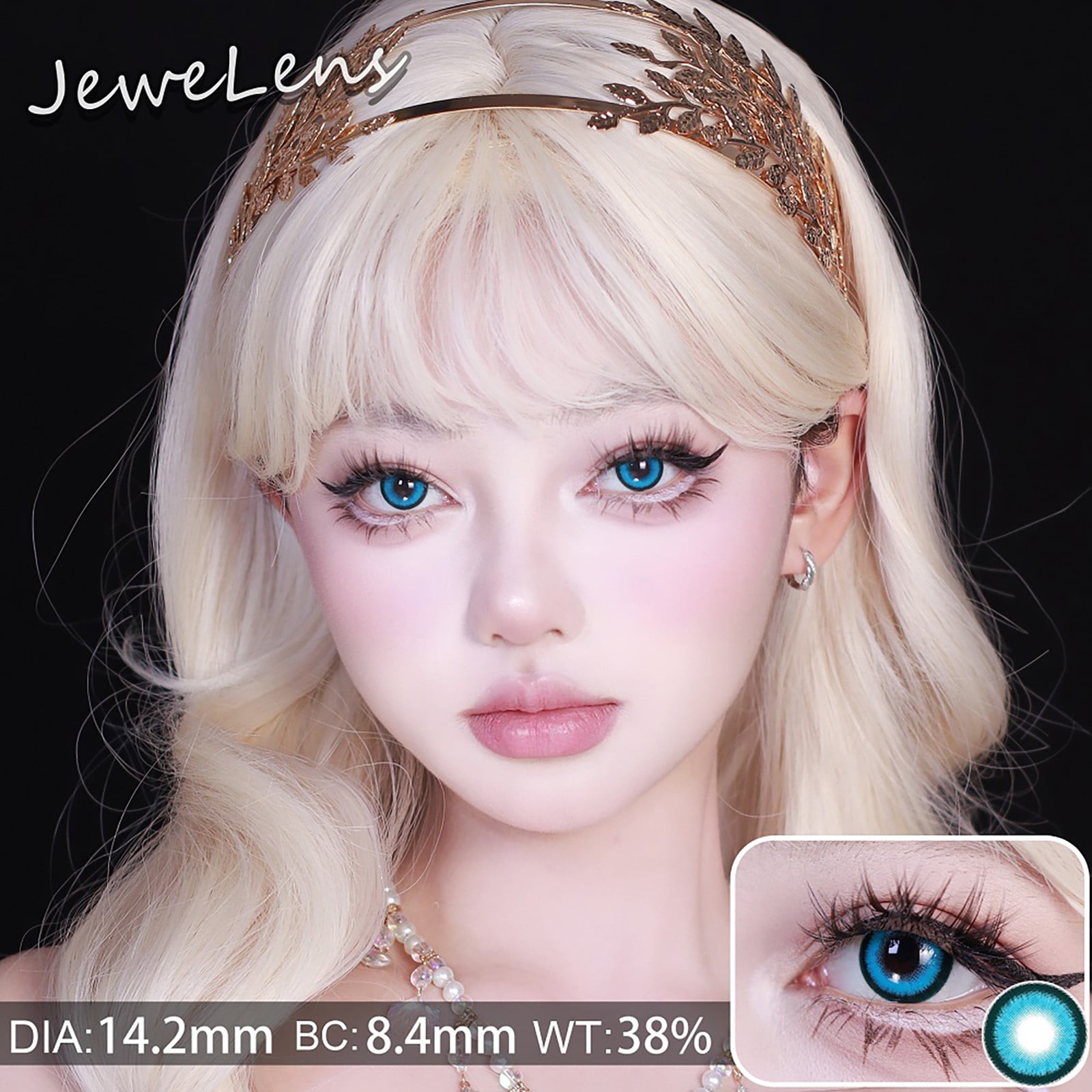 Colored eye contacts Natural colored contact Lenses 1ml Party Eyes ...