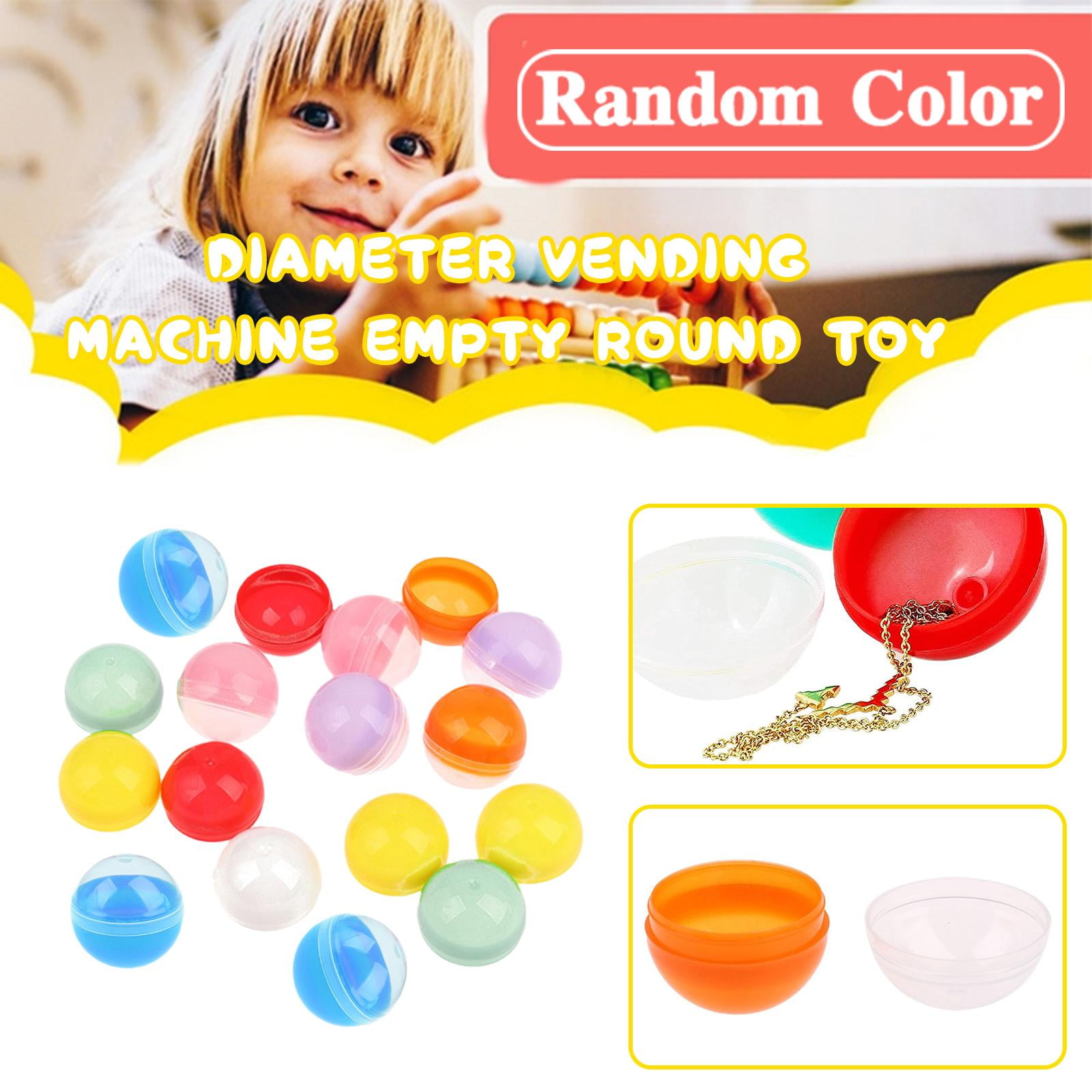 Colored translucent 28mm plastic gashapon toys transparent gashapon ...