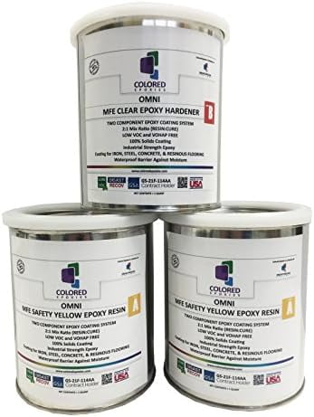 Coloredepoxies 10011 Yellow Epoxy Resin Coating Made with Beautiful and ...
