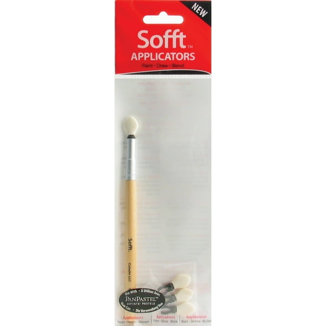 Colorfin Sofft Tools, Applicator w/4 Replacement Heads - Walmart.com