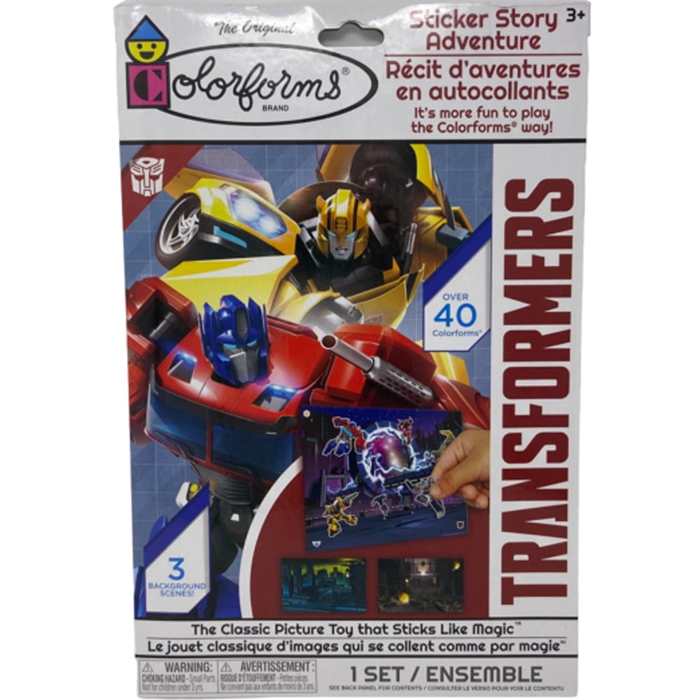 Colorforms Adventure Playset - Inspired by Transformers ~ The Classic ...
