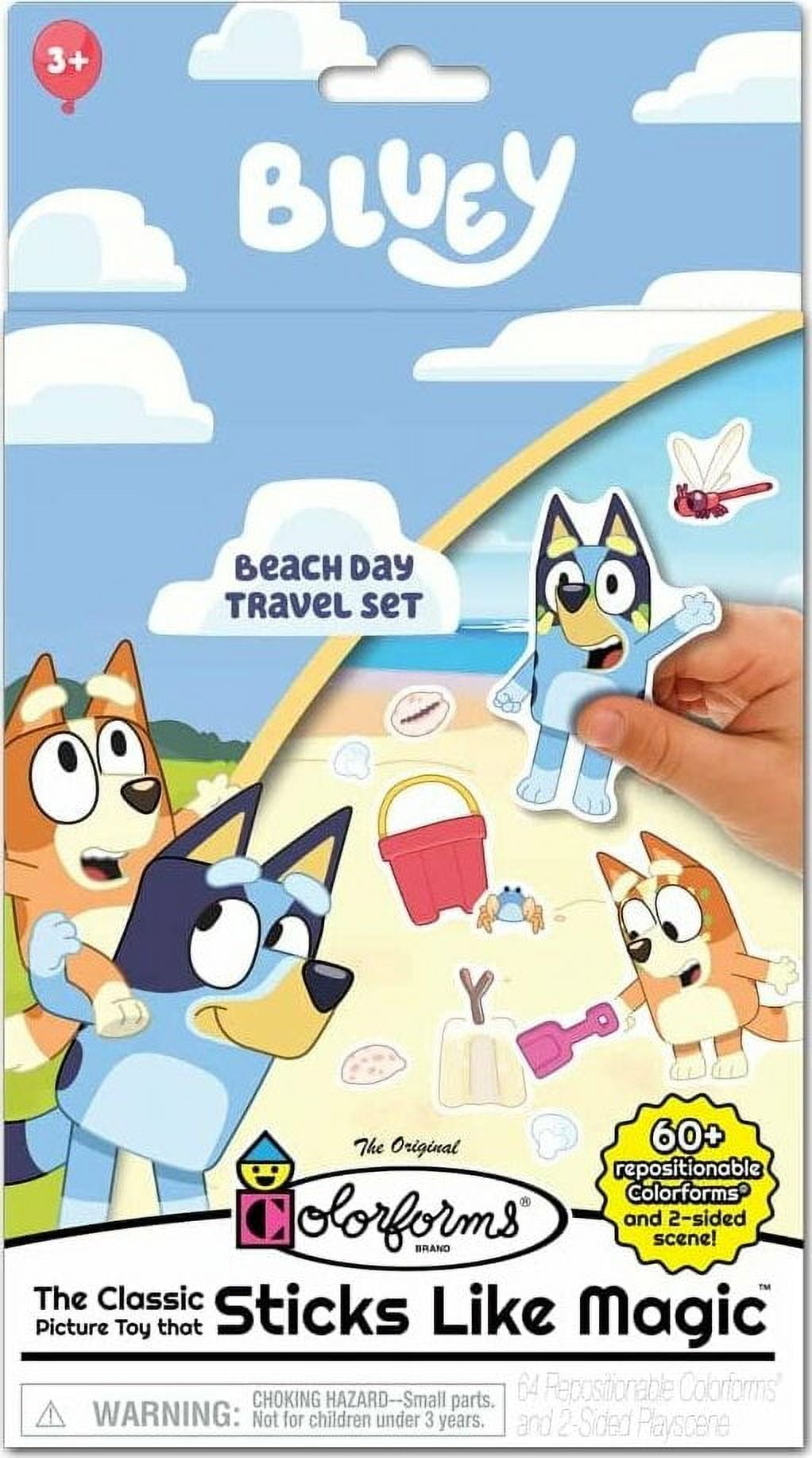 Colorforms Travel Set - Repositionable Pieces Stick Like Magic - Scenes ...