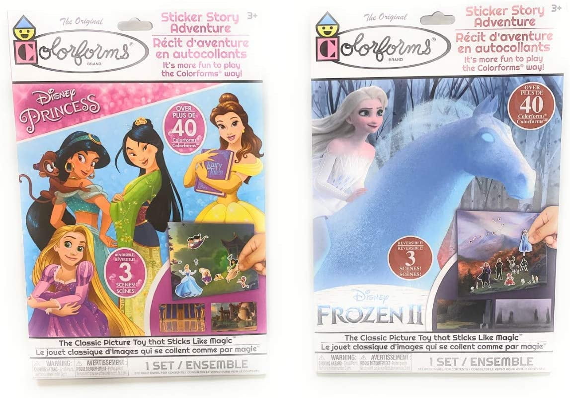 Colorforms Disney Princess Sticker Story Adventure - Walmart.com
