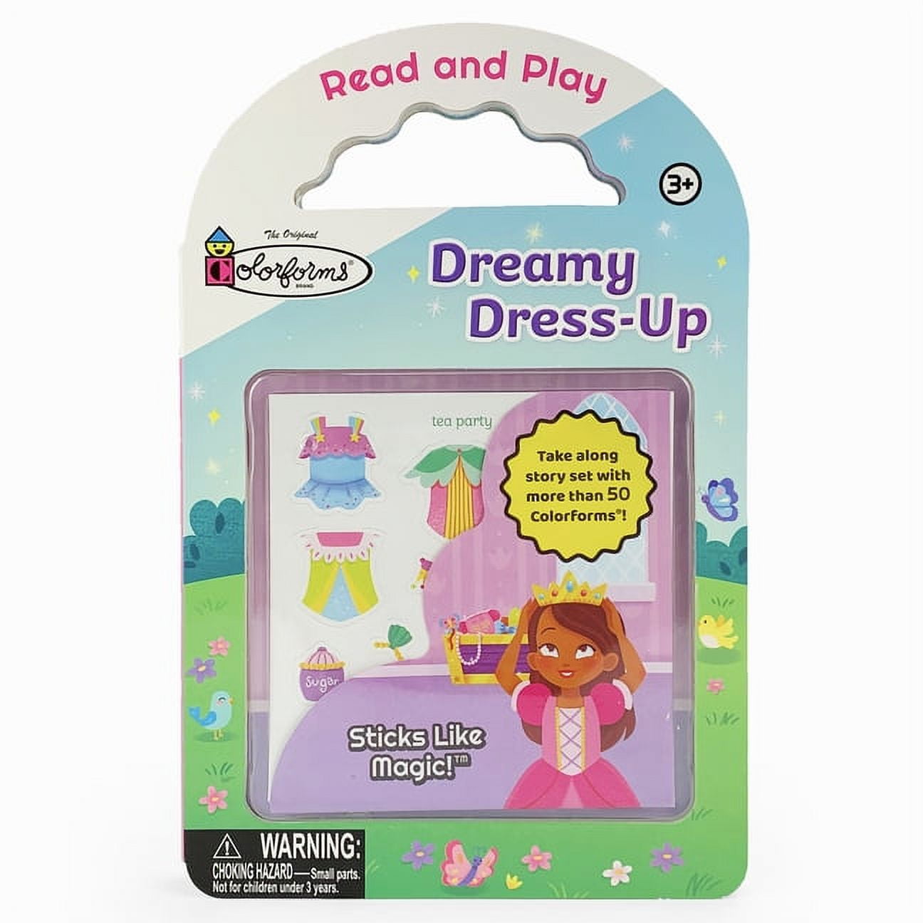 Colorforms Dreamy Dress-Up (Colorforms), (Board Book) - Walmart.com
