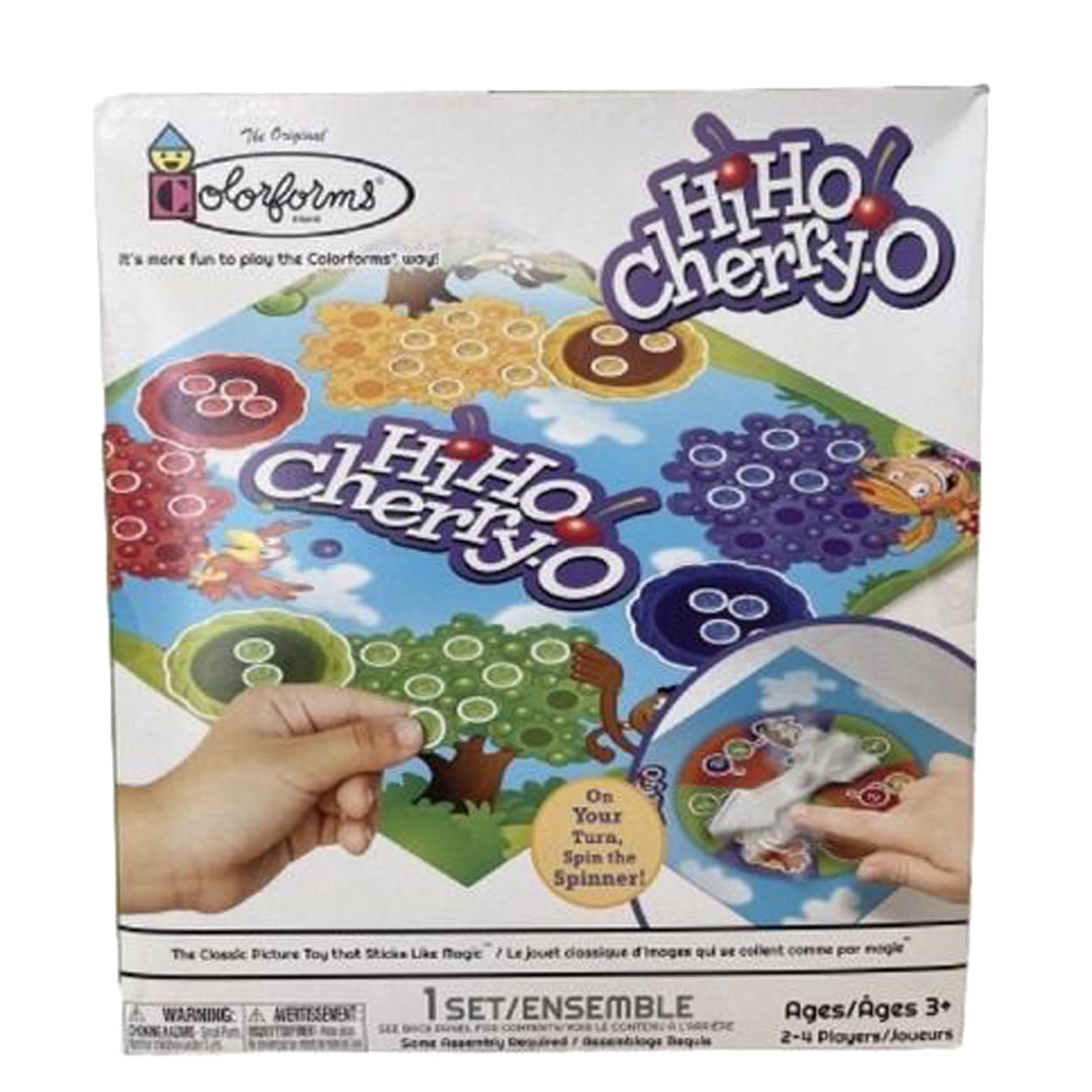 Colorforms Hi Ho Cherry-O Classic Board Games, Paperboard - Walmart.com
