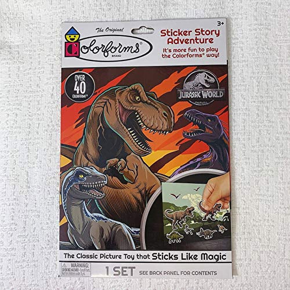 Colorforms Jurassic World Sticker Story Adventure - Walmart.com