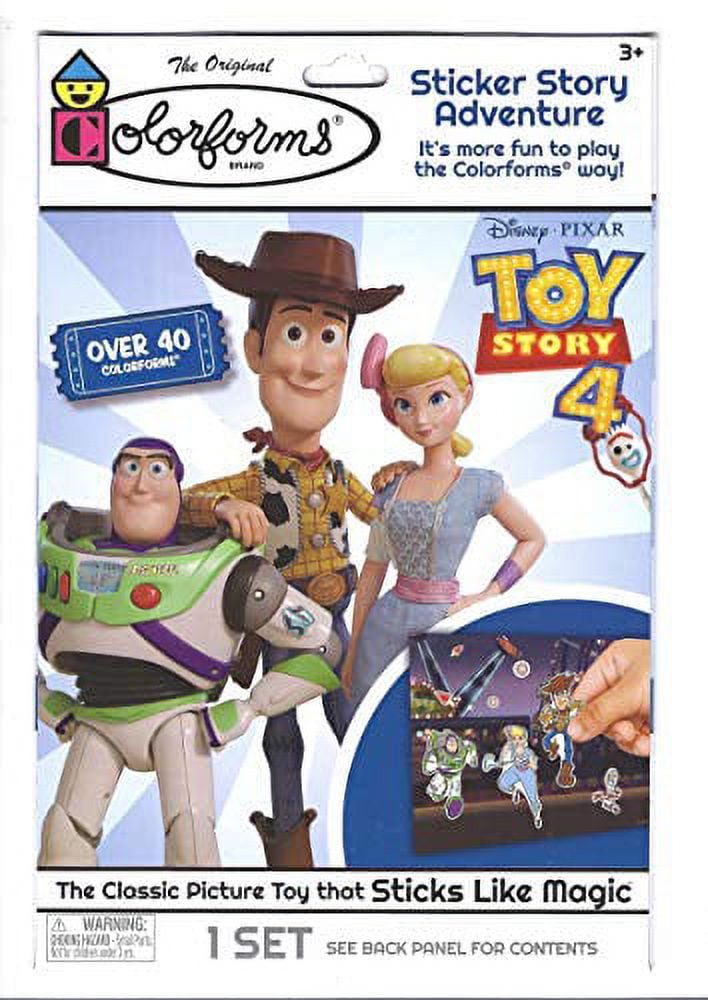 Colorforms Toy Story 4 Sticker Story Adventure Play Set - Walmart.com