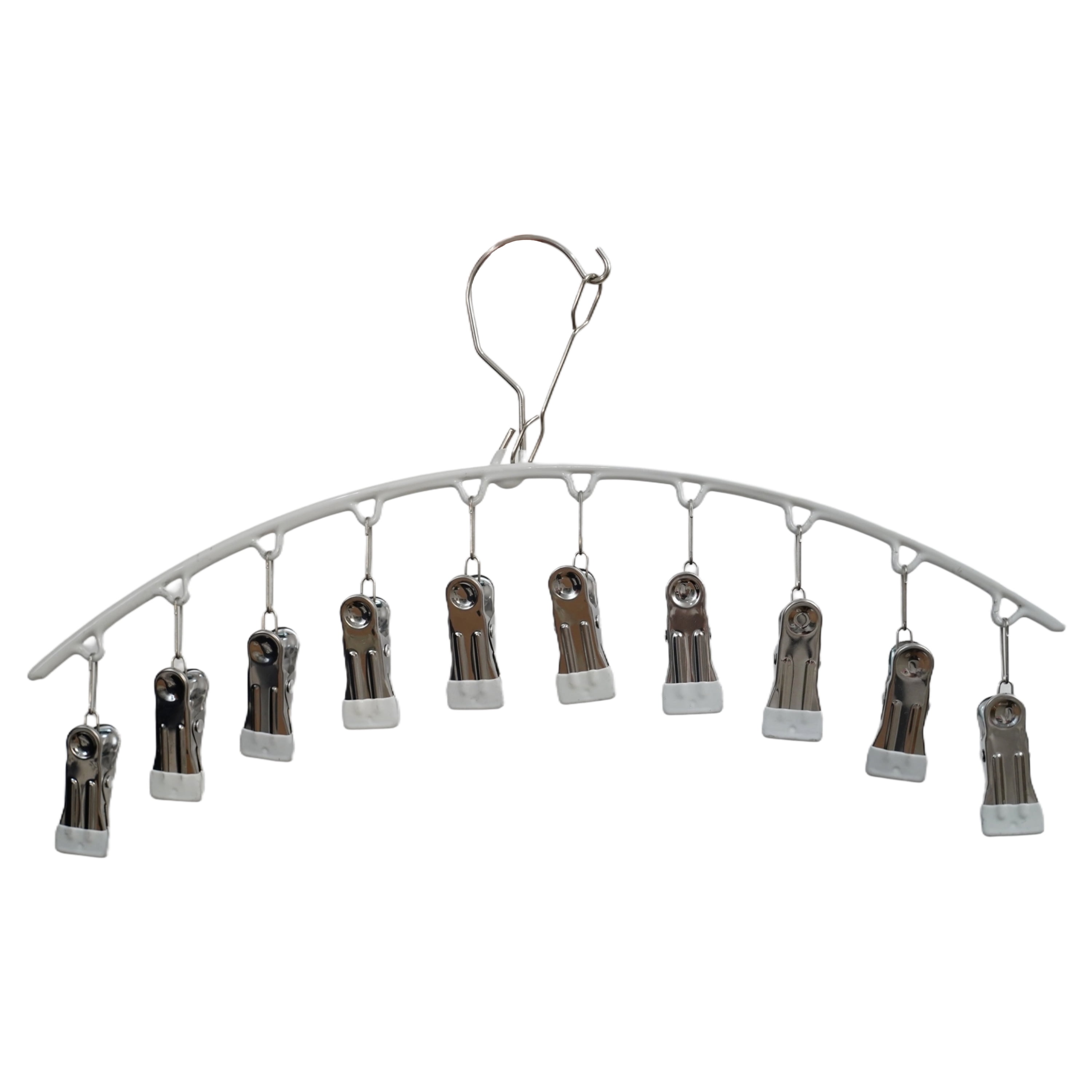 Colorful 10 Clip Sock Drying Rack Green Versionbt EDC - Walmart.com