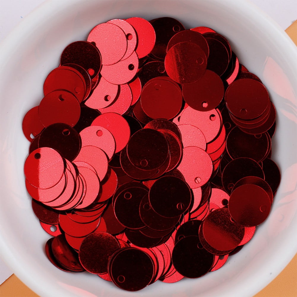 Colorful 10mm Round Plastic Sequins DIY Beads for Handmade Jewelry ...