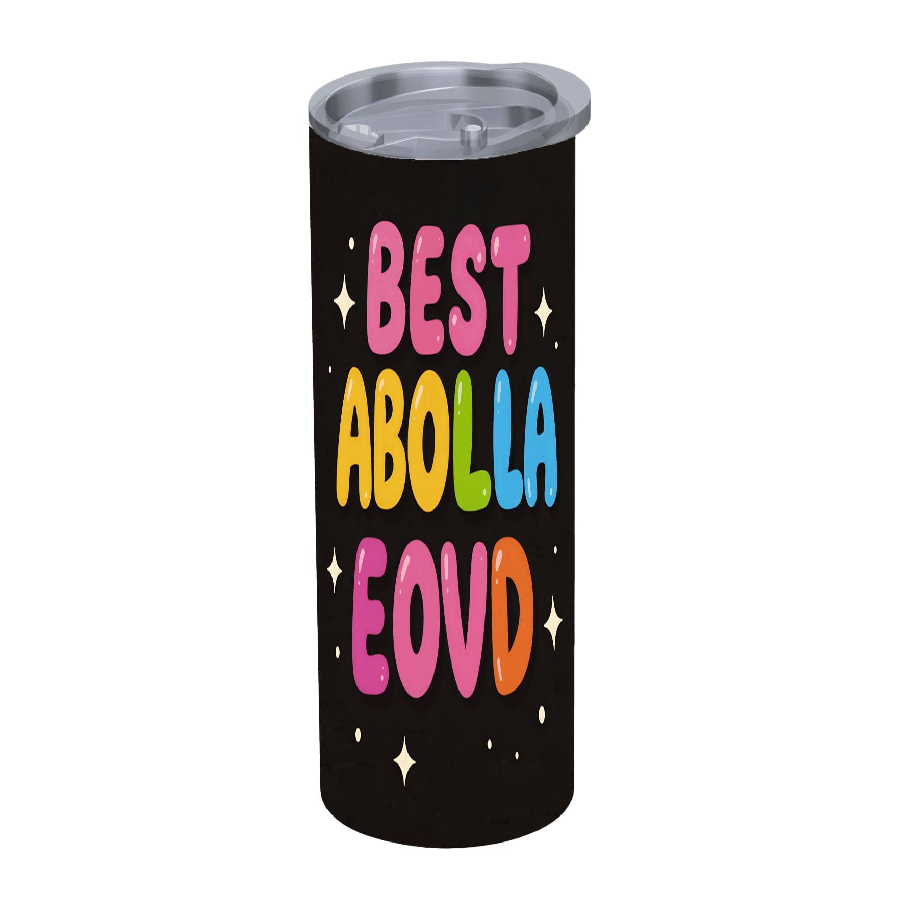 Colorful 20 oz Stainless Steel Insulated Tumbler with Metallic Lid ...