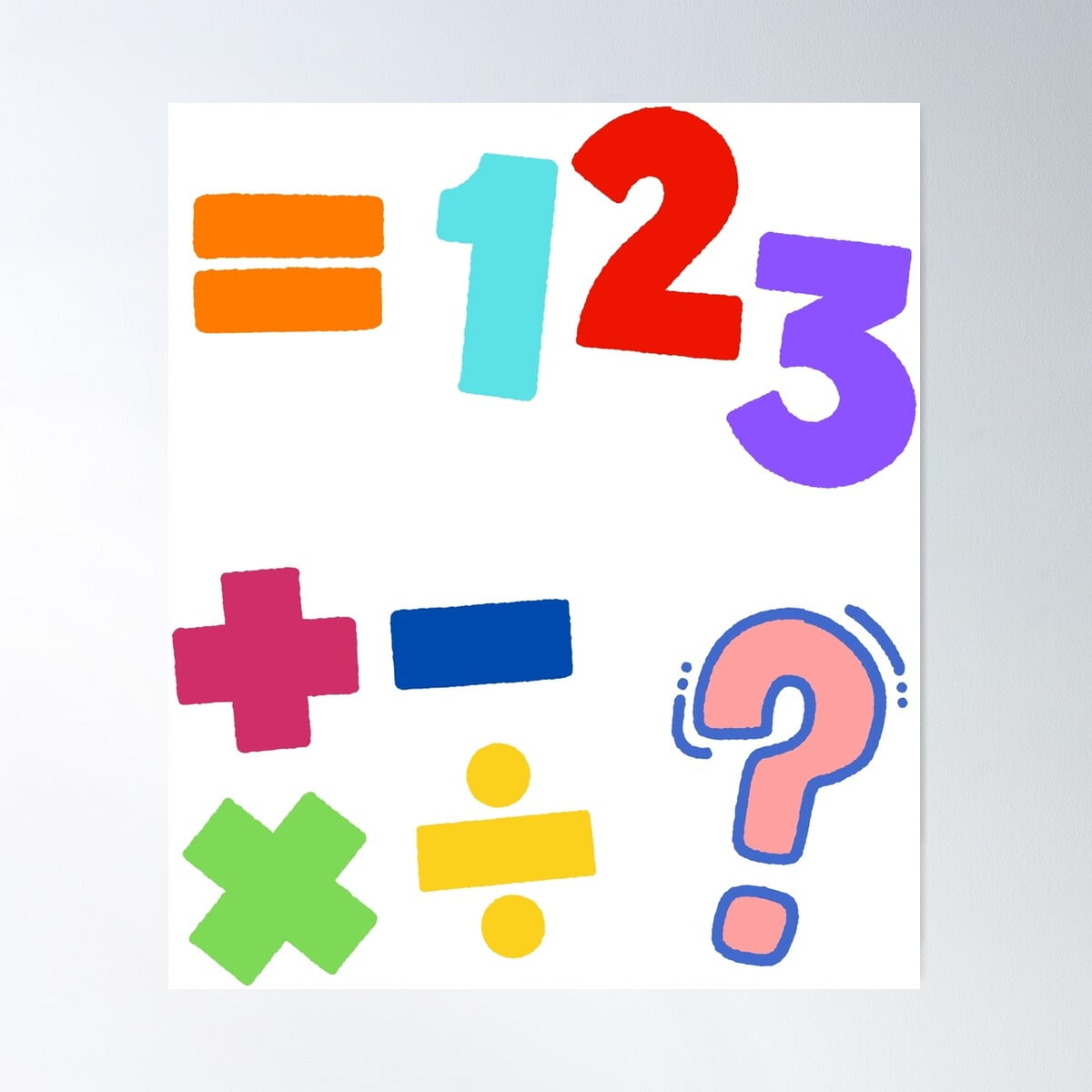 Colorful 3D Illustration Of Numbers And Letters In A Vibrant ...