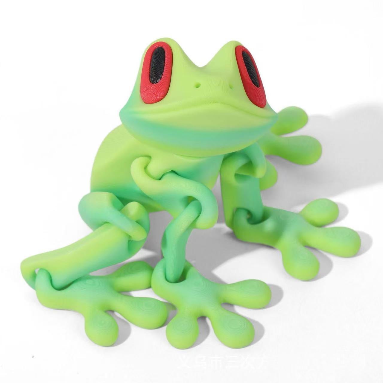 Colorful 3D Magnetic Articulated Frog Fridge Magnets,Fun Gift for ...