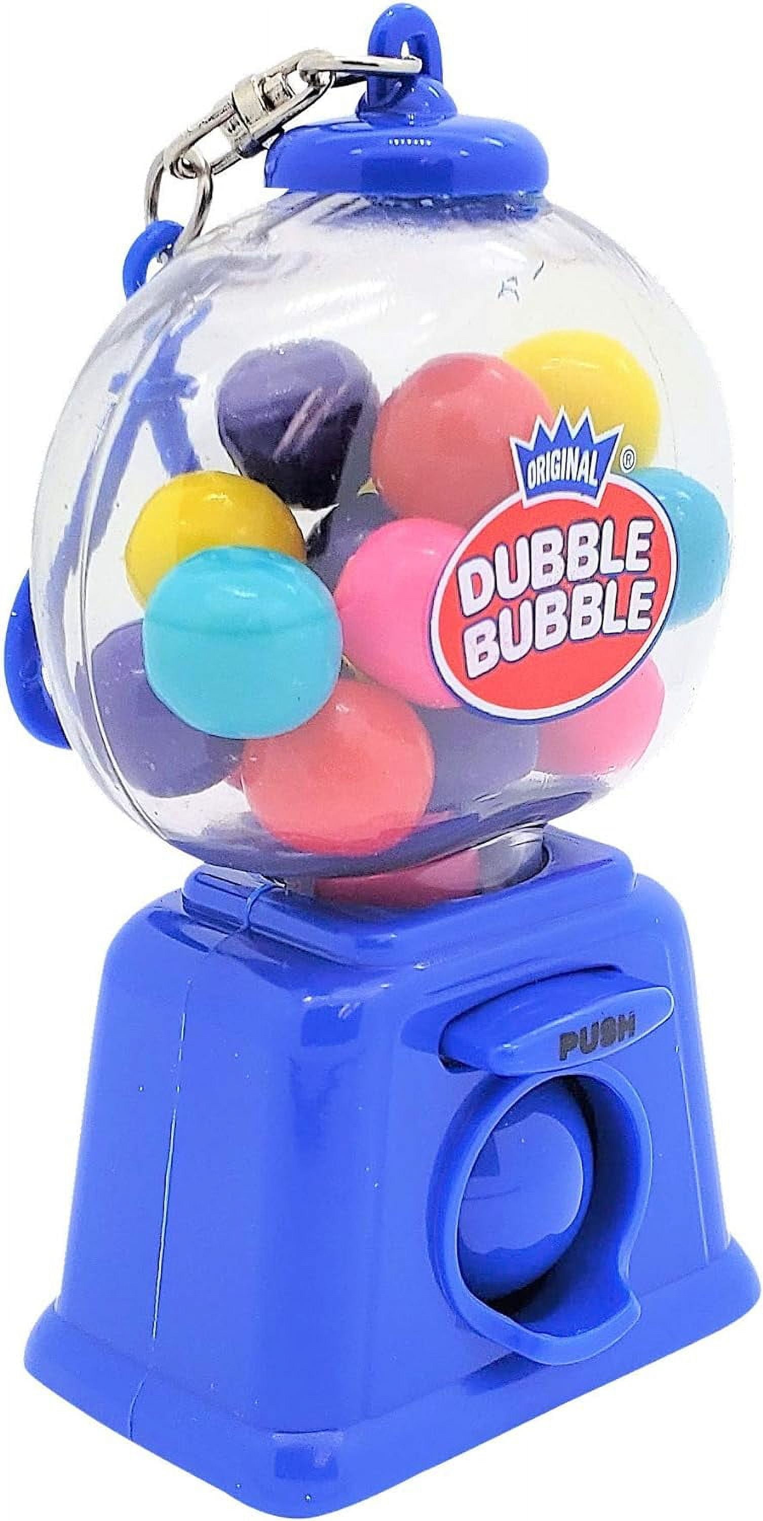 Colorful 4" GUMBALL Dispenser Machine (Blue) Keychains with Original ...