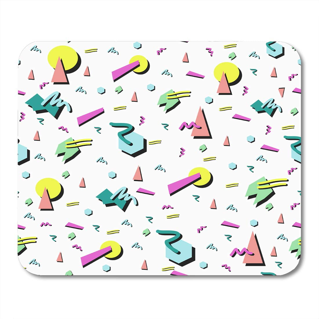 Colorful 90S Retro Vintage 80S Ideal and File Pattern Hipster Party ...