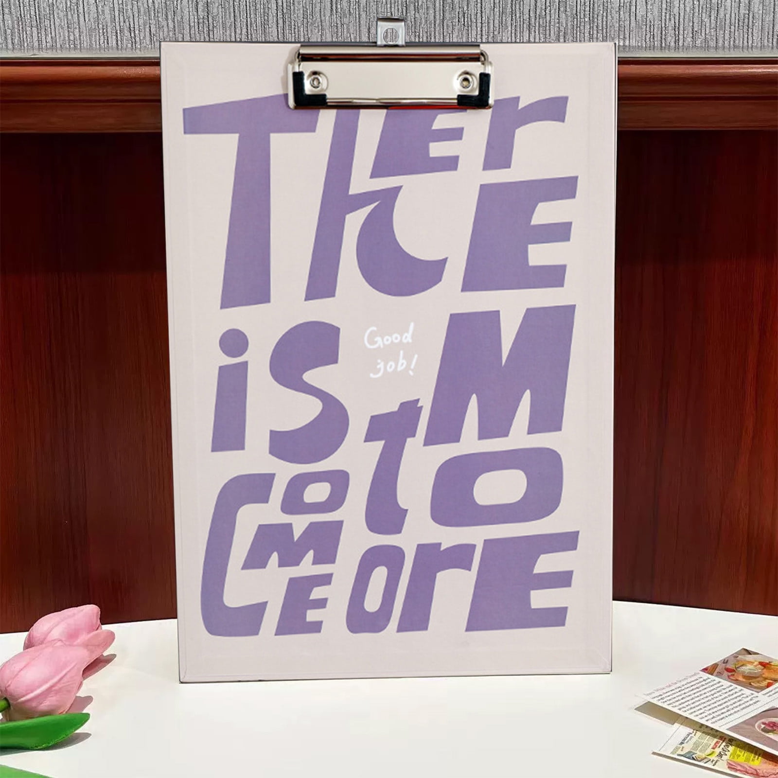 Colorful A4 clip mat board, workspace and institute writing pad ...