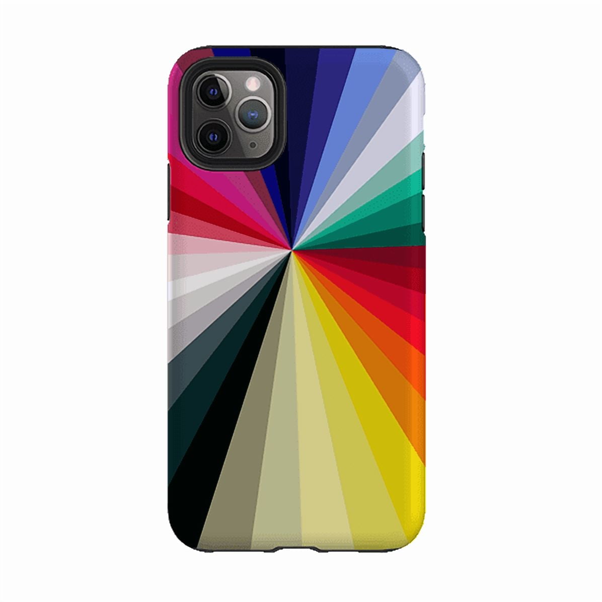 Colorful Abstract Full Spectrum Phone Case for iPhone 11 12 13 14 15 16 ...