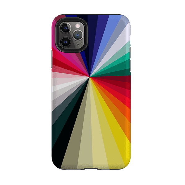 Colorful Abstract Full Spectrum Phone Case for iPhone 11 12 13 14 15 16 ...