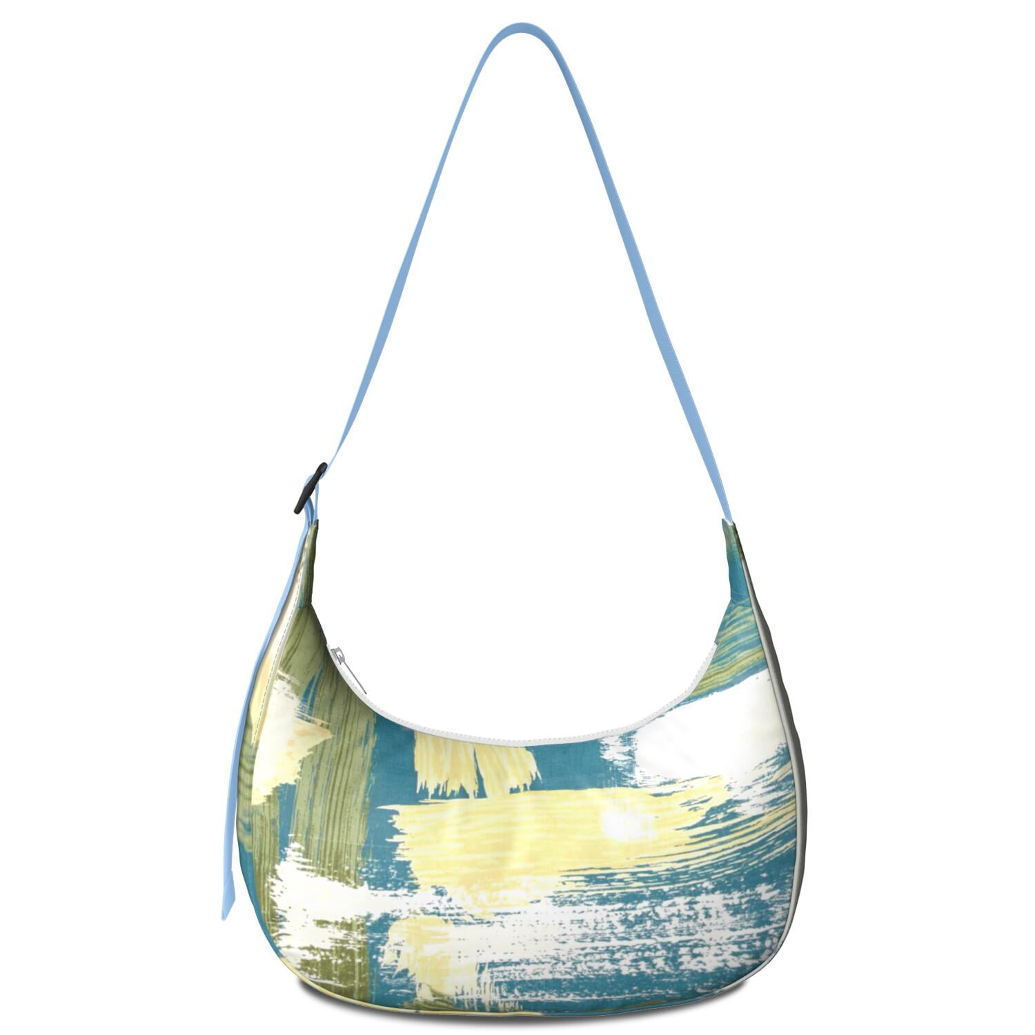 Colorful Abstract Geometric Crossbody Handbag for Women, Modern ...