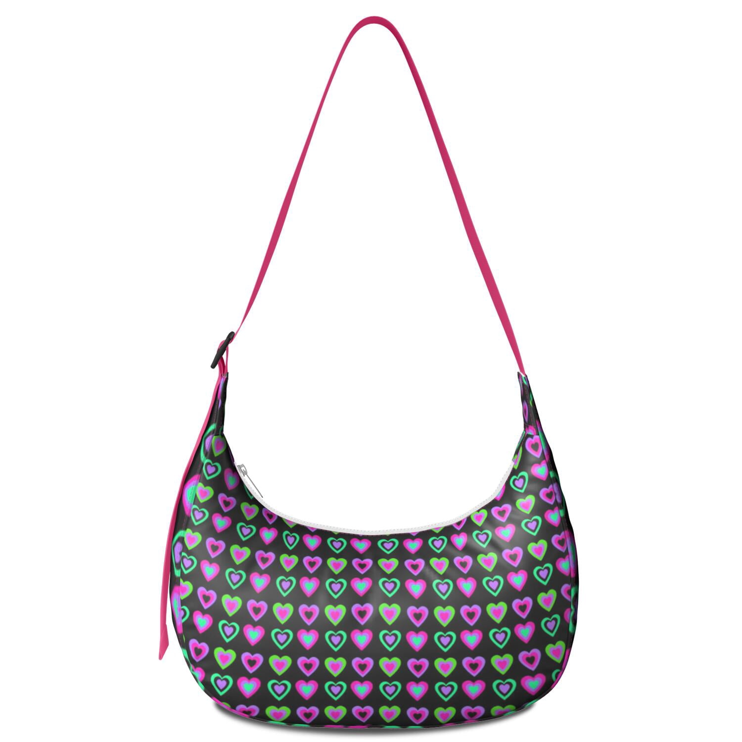 Colorful Abstract Geometric Crossbody Handbag for Women, Modern ...