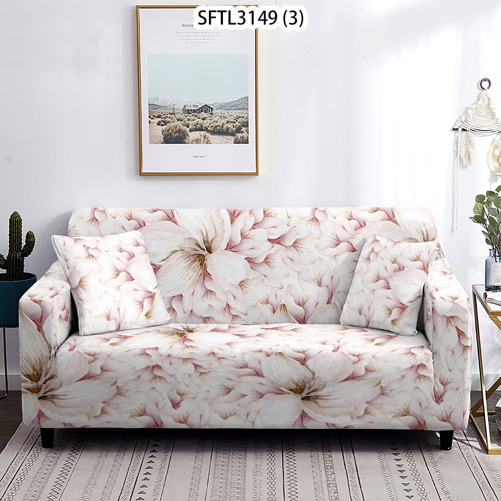 Colorful Abstract Ink Adjustable Sofa Cover Stripes Plaids And Covers ...