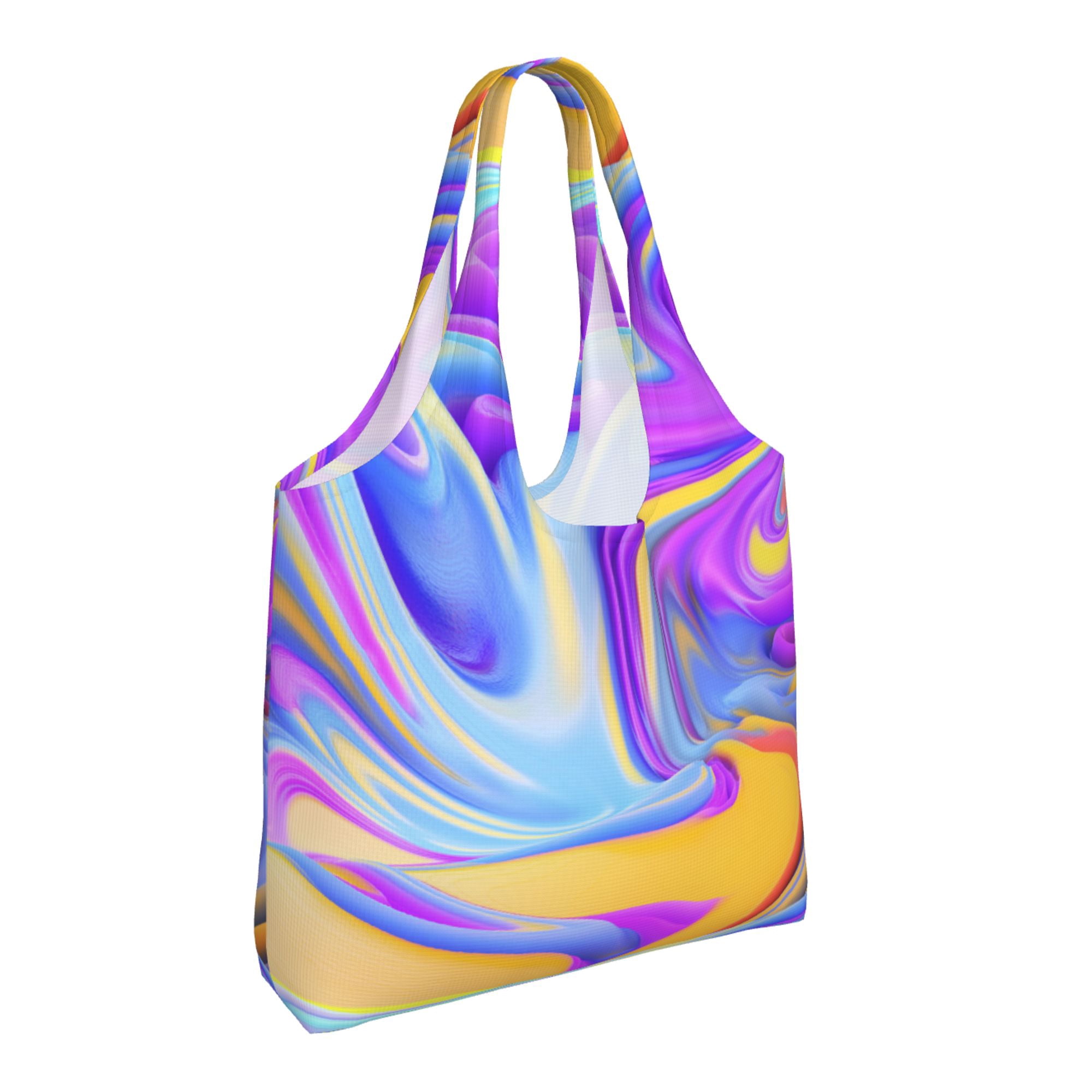 Colorful Abstract Lava Background Canvas Tote Pocket For Women,Totes ...