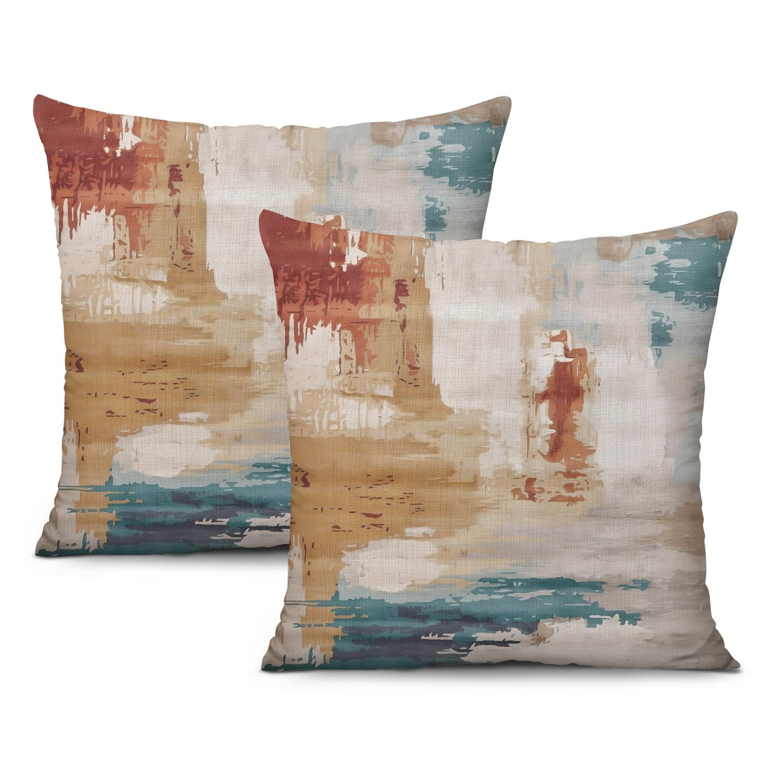 Colorful Abstract Outdoor Decorative Pillows - A Bold Touch of Modern ...