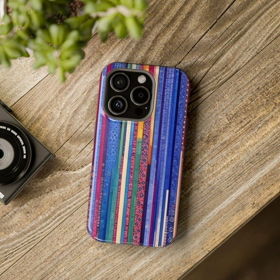 Colorful Abstract Stripe Modern Art Pop Design for iPhone 17 16 15 14 ...