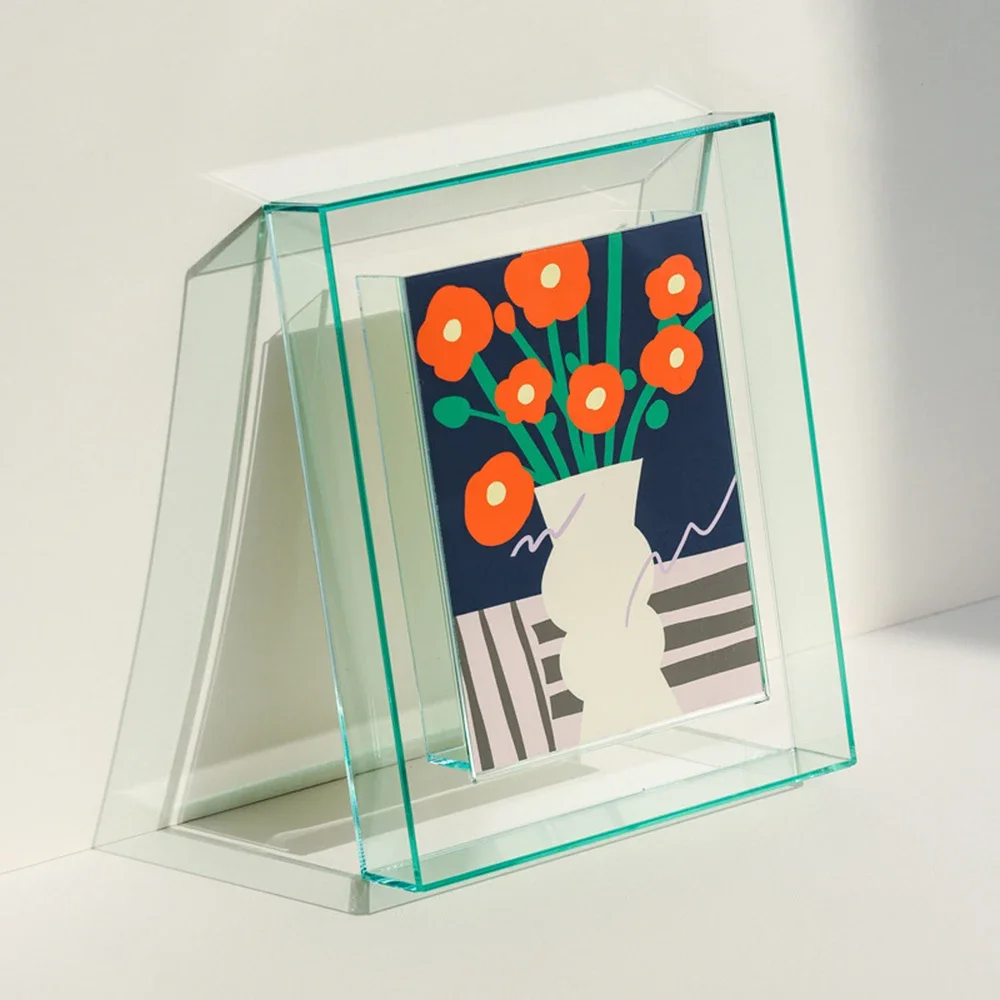 Colorful Acrylic Photo Frames Modern Simple 6 Inches Poster Painting ...