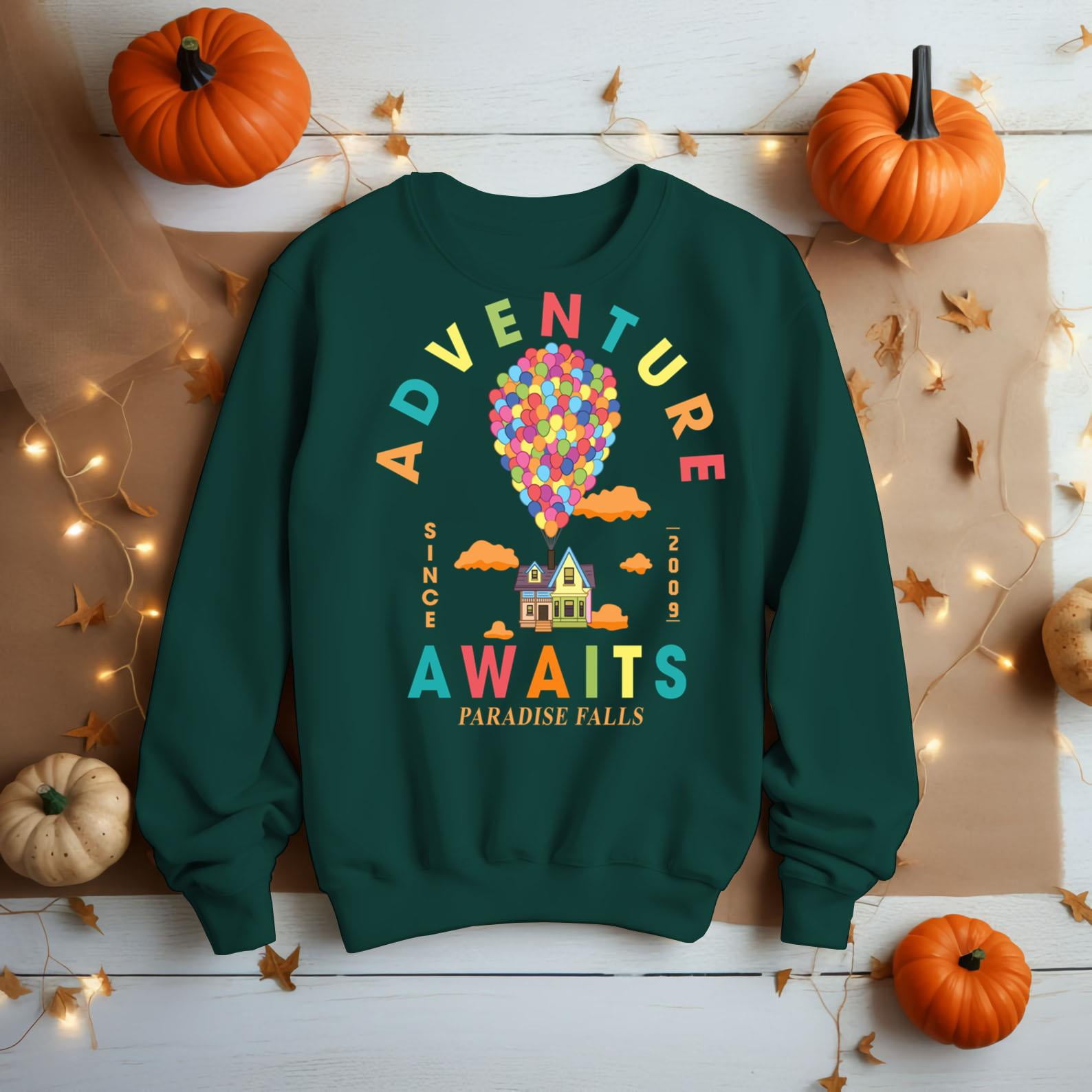 Colorful Adventure Theme Shirt, World Of Fun Awaits Balloon Graphic ...