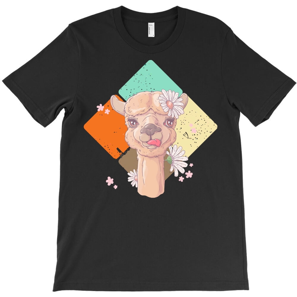 Colorful Alpaca Themed Funny and Cute Animal and Farm and Llama and ...