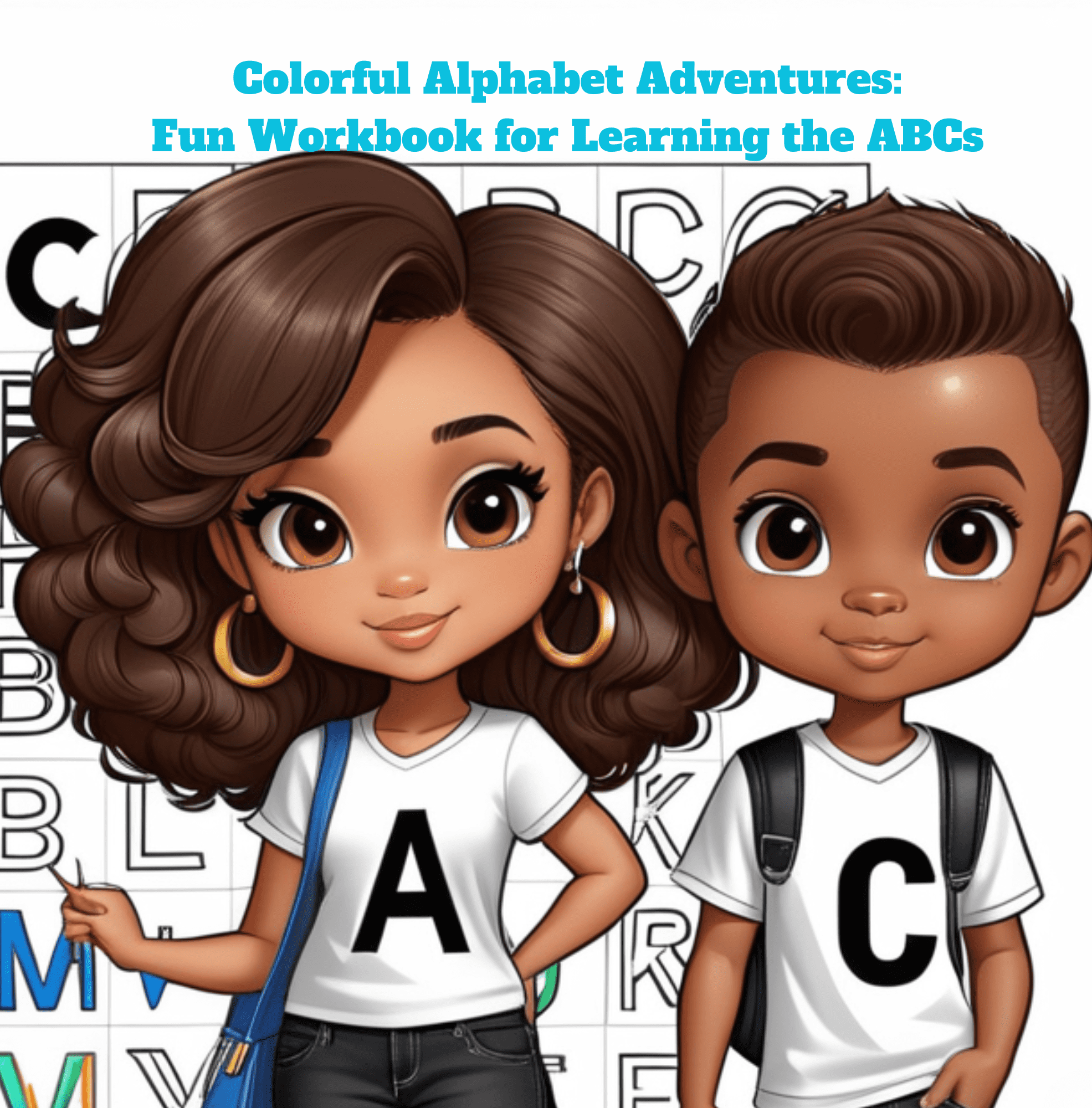 Colorful Alphabet Adventures: Fun Workbook for Learning the ABCs ...