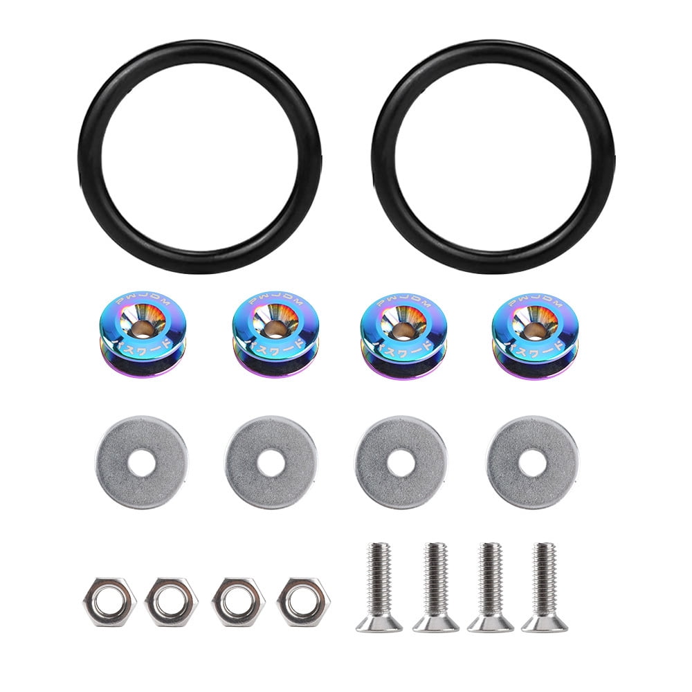 Colorful-Aluminum Quick Release Fasteners for Front and Rear Bumper ...