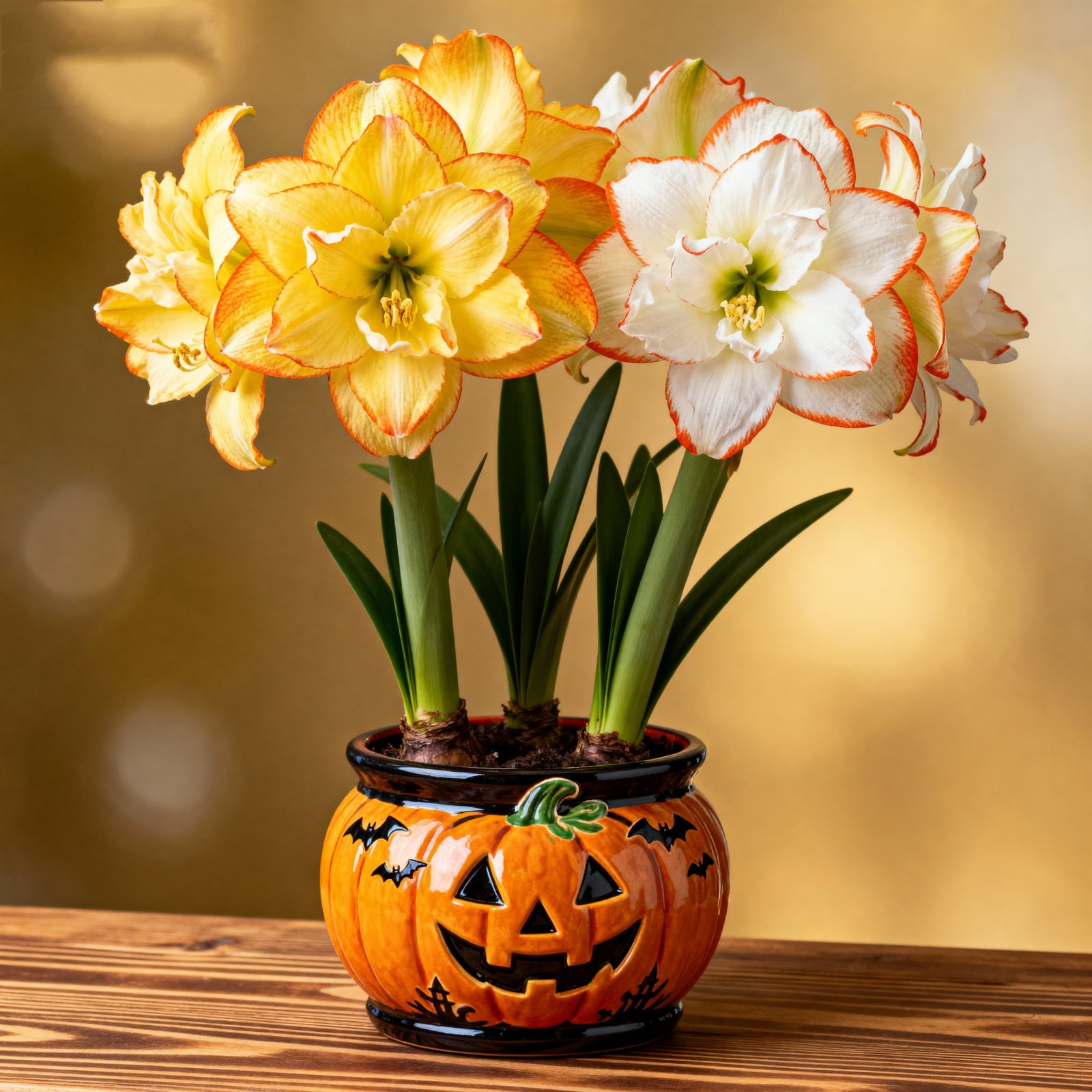 Colorful Amaryllis Planting Bulbs,Perennial Herbs,Ornamental,Home ...