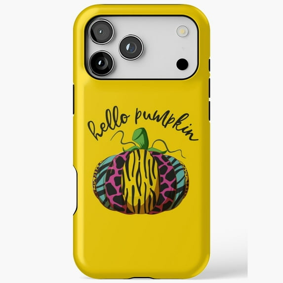 Colorful Animal Pattern Pumpkin Autumn Themed Phone Case for iPhone 11 ...