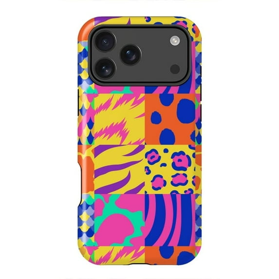 Colorful Animal Print Vibrant Pattern Design Case for iPhone 17 to 11 ...